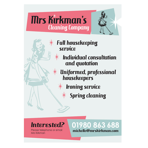 MrsK Poster - Addison Design